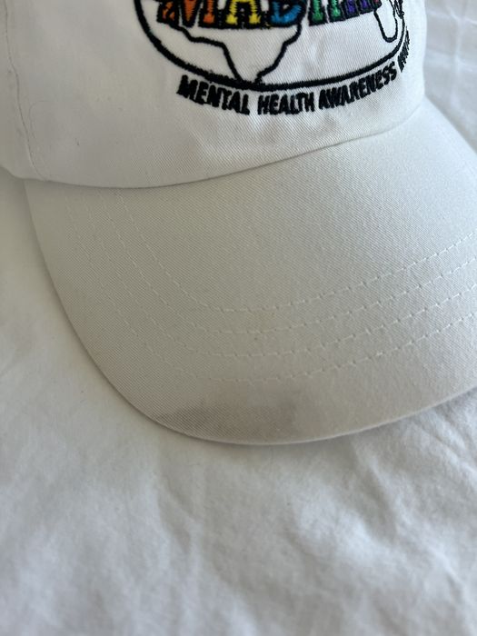 Madhappy MadHappy Mental Health Hat in White | Grailed