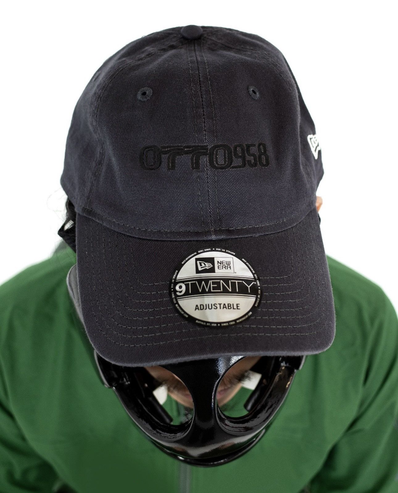 Kiko Kostadinov × New Era × OTTO 958 Kiko Otto 958 Logo Hat Dark Grey ...