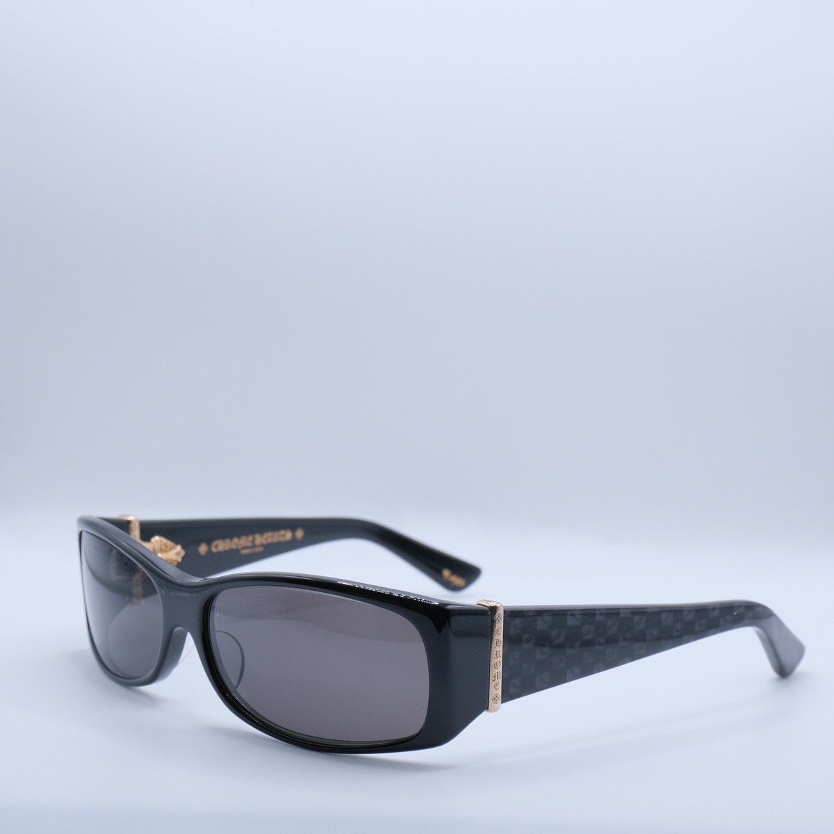 Chrome Hearts Chrome Hearts 18K GOLD ULEIN 99 EYES SUNGLASSES | Grailed