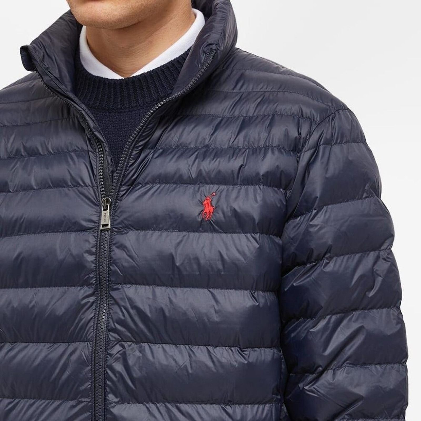 Polo Ralph Lauren Polo Ralph Lauren Lightweight Puffer Jacket Navy Blue ...
