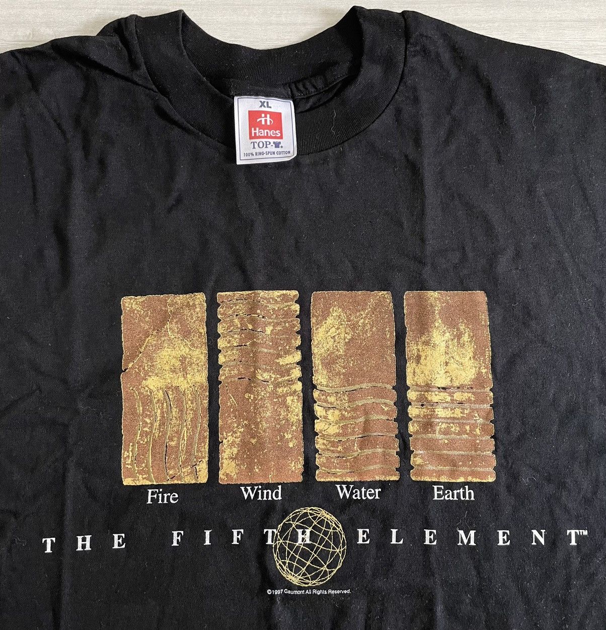 Movie × Vintage 1997 Luc Besson “The Fifth Element” movie promo T-shirt ...