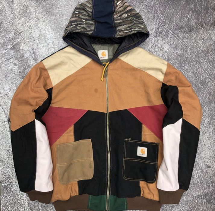 Carhartt Jacket active carhartt rework | Grailed