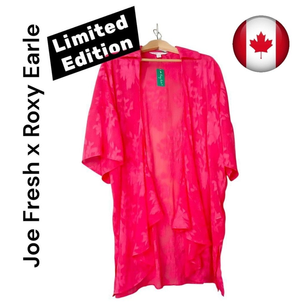 Joe Freshgoods Limited-edition Joe Fresh x Roxy Earle Beach Cover-Up ...
