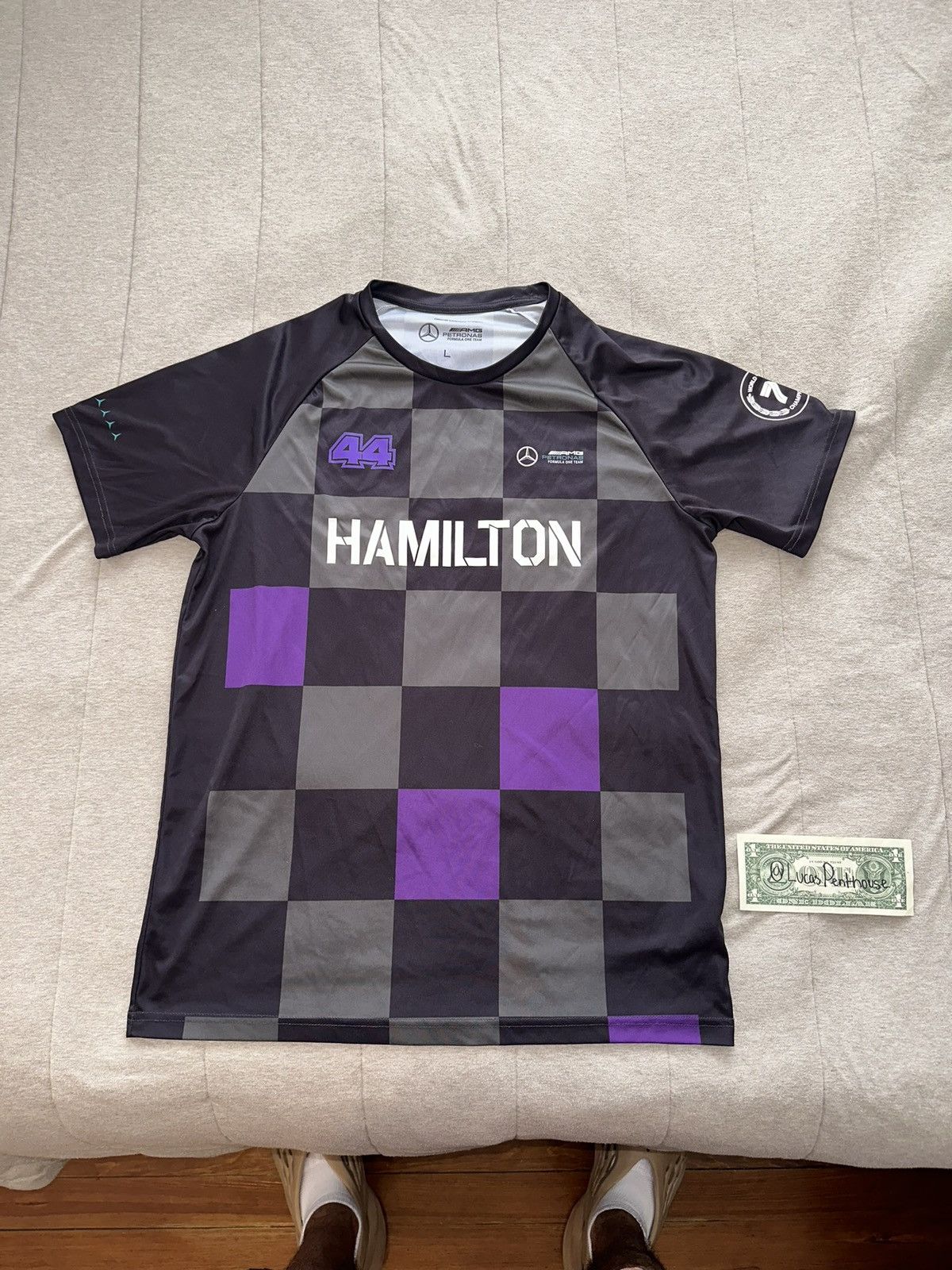 Mercedes Benz Limited Edition 2021 Hamilton 100 Grad Prix Win Jersey ...
