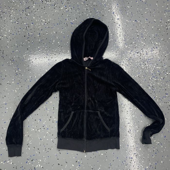 Vintage Vintage Juicy Couture Velour Zip Up Hoodie Y2K Early 2000s | Grailed