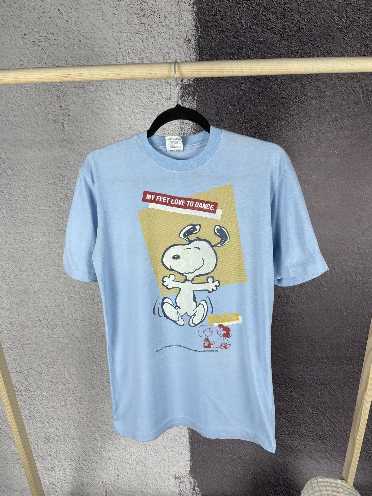 Cartoon Network × Peanuts × Vintage Peanuts Snoopy Sportswear vintage 80s 90s single stitch tee ...