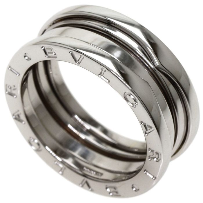 Bvlgari BVLGARI B-zero1 B zero one S 3 band #53 ring K18 white gold ladies | Grailed