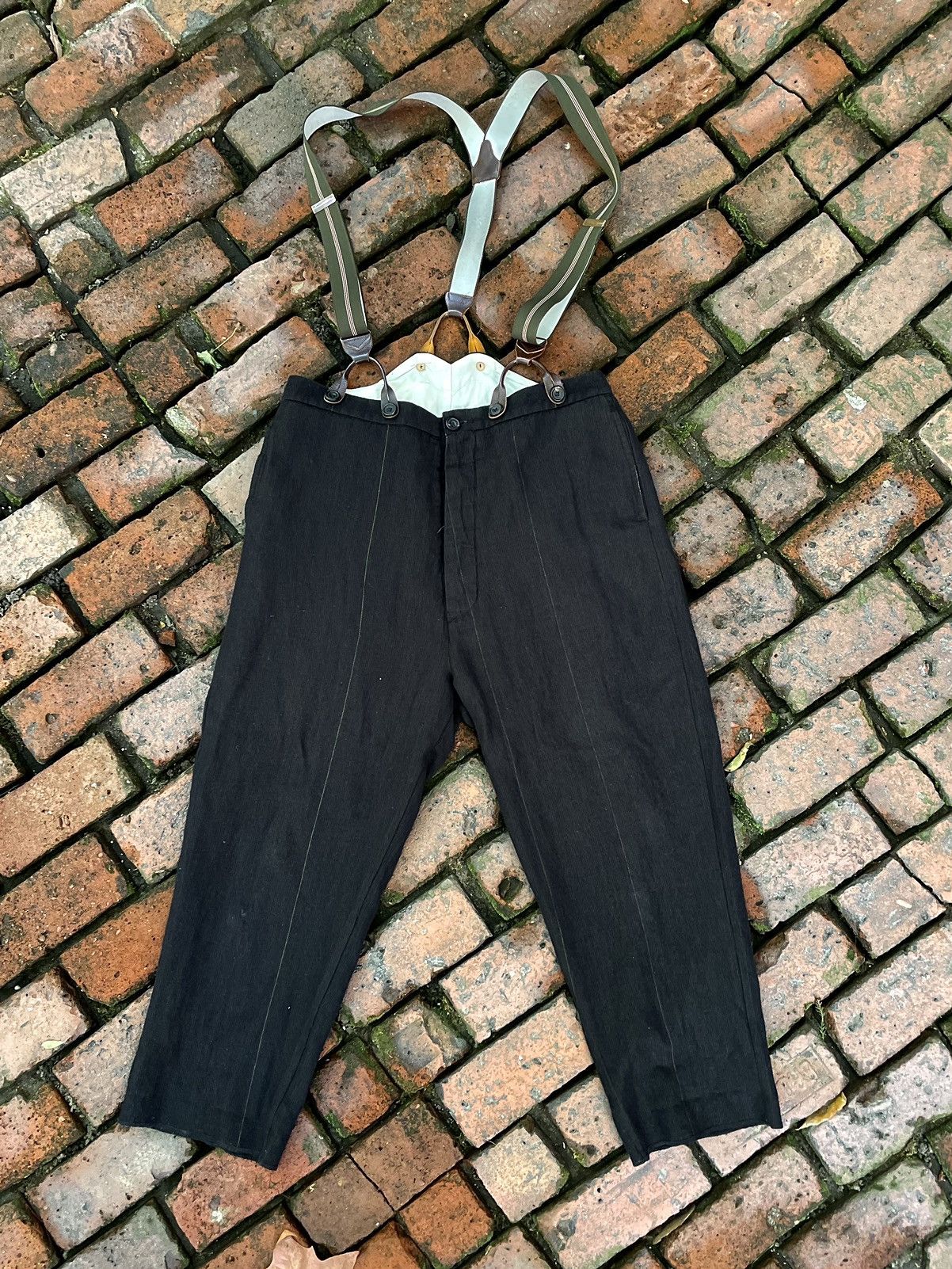 Paul Harnden Shoemakers Paul Harnden Shoemakers Green Stripe Braced ...