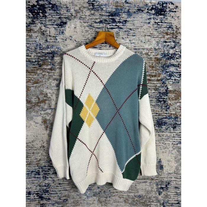 Saint Michael VINTAGE OLD MONEY SWEATER MENS Y2K STYLE STMICHAEL ...