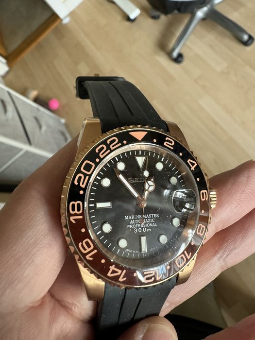 Seiko Seiko Mod + Horas Strap - Root Beer | Grailed