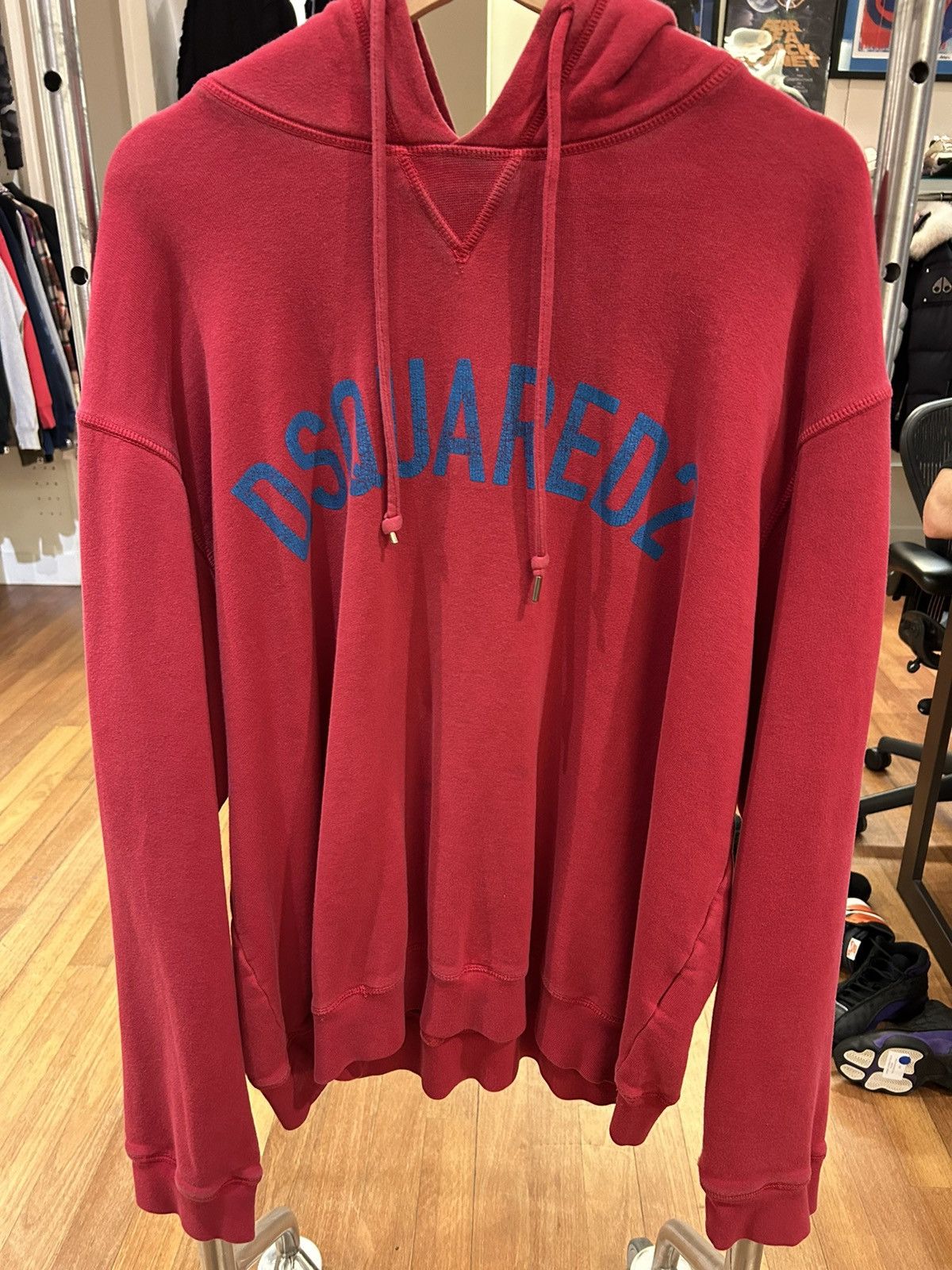 Dsquared2 Disquared Hoodie Red | Grailed