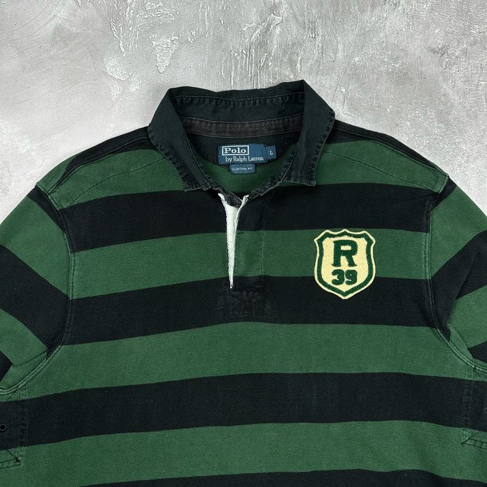 Polo Ralph Lauren 90s Vintage Rugby Polo Ralph Lauren Polos Long Sleeve | Grailed