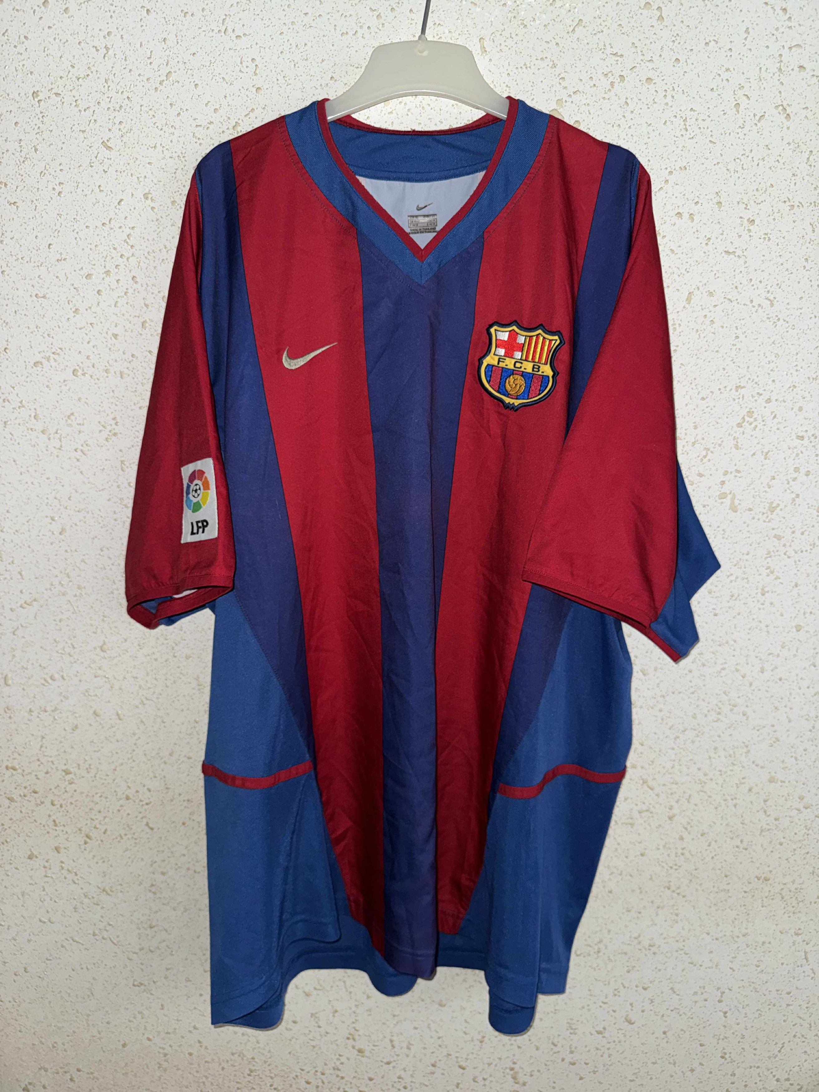 Nike FC Barcelona 2002/03 Home shirt Nike - Riquelme #10 | Grailed