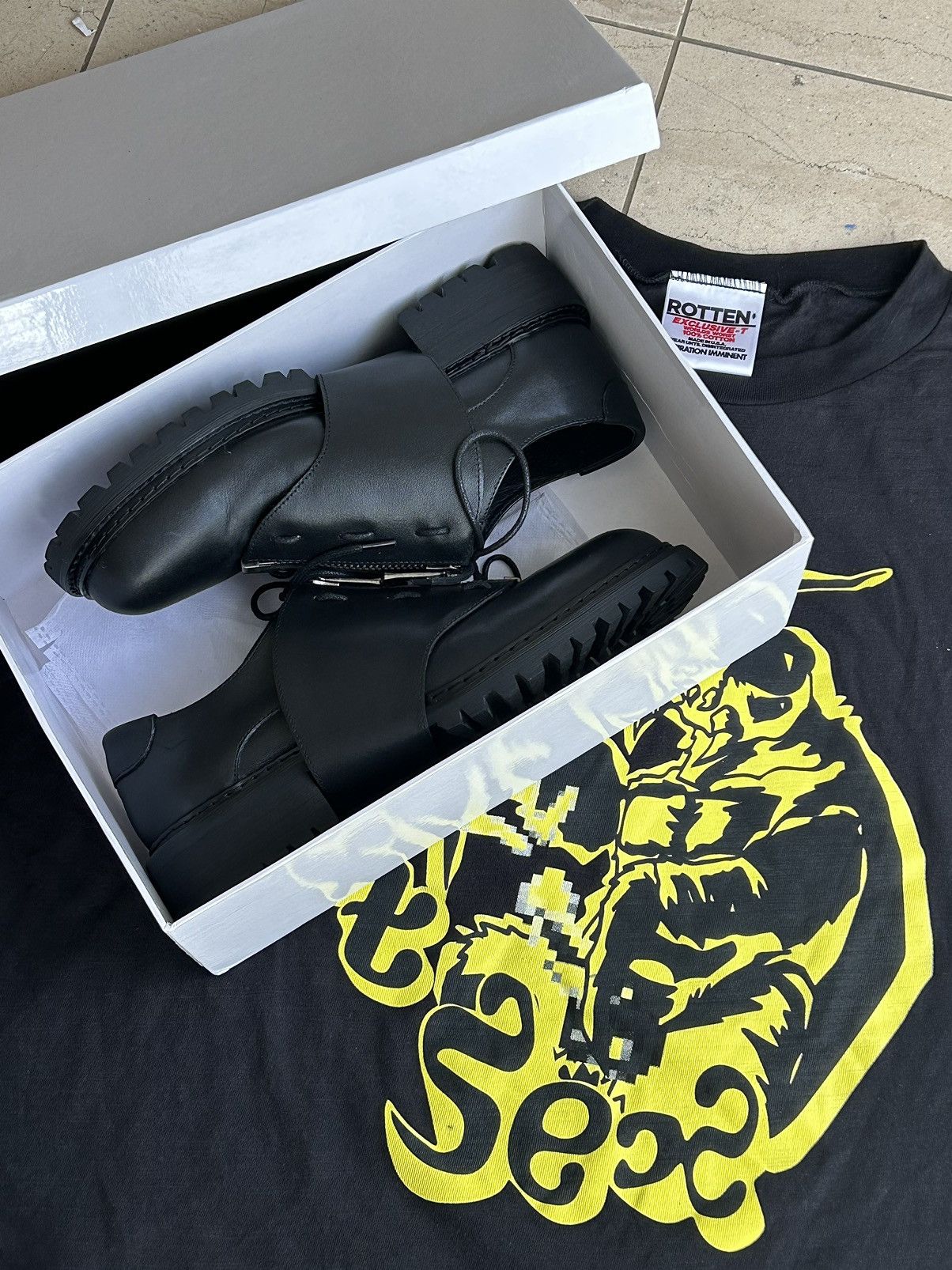 Avant Garde × Guidi × Other Rotten Closet Corset Derby Vibram | Grailed