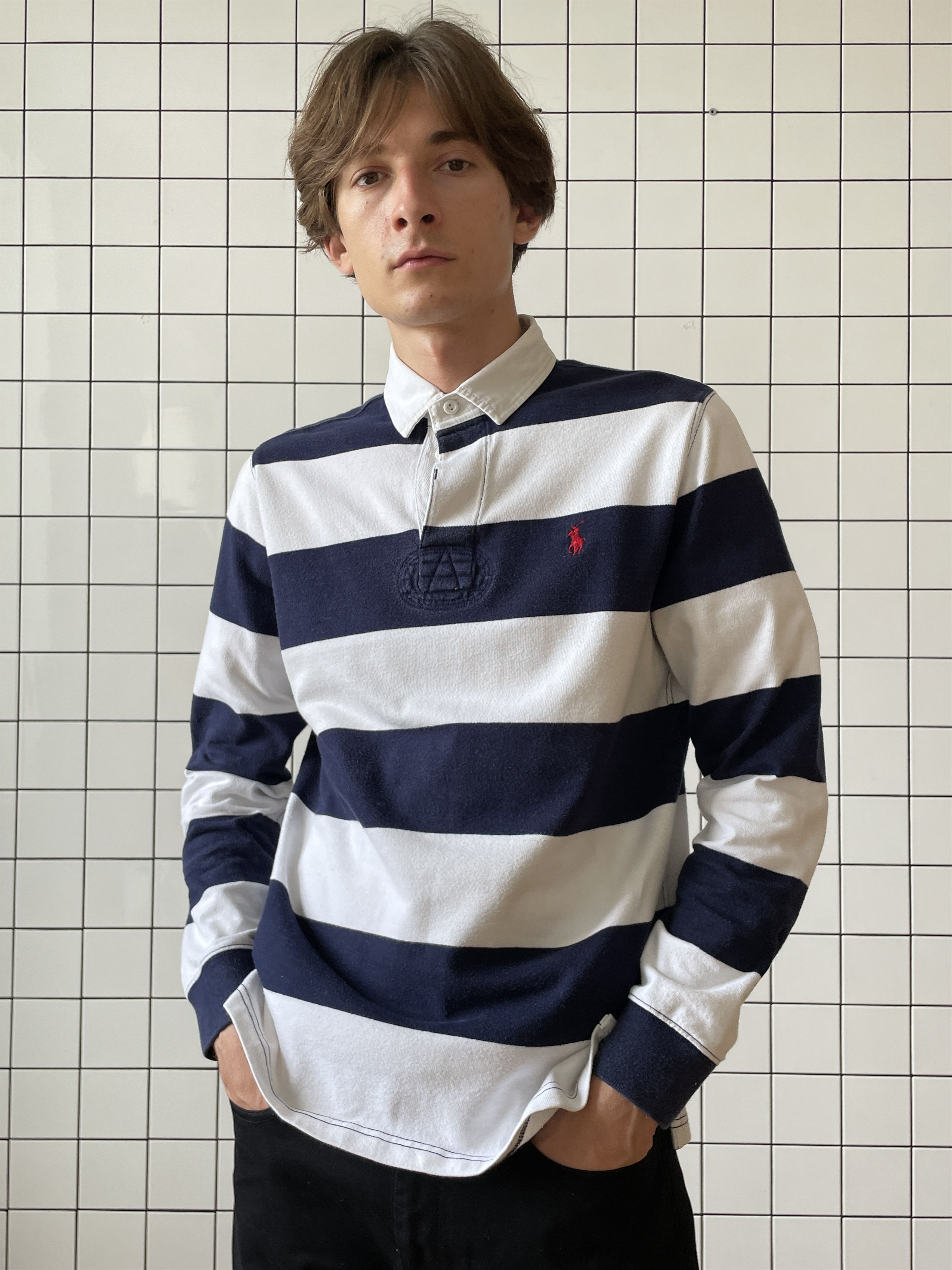Polo Ralph Lauren POLO RALPH LAUREN Rugby Shirt Vintage Striped 90s ...