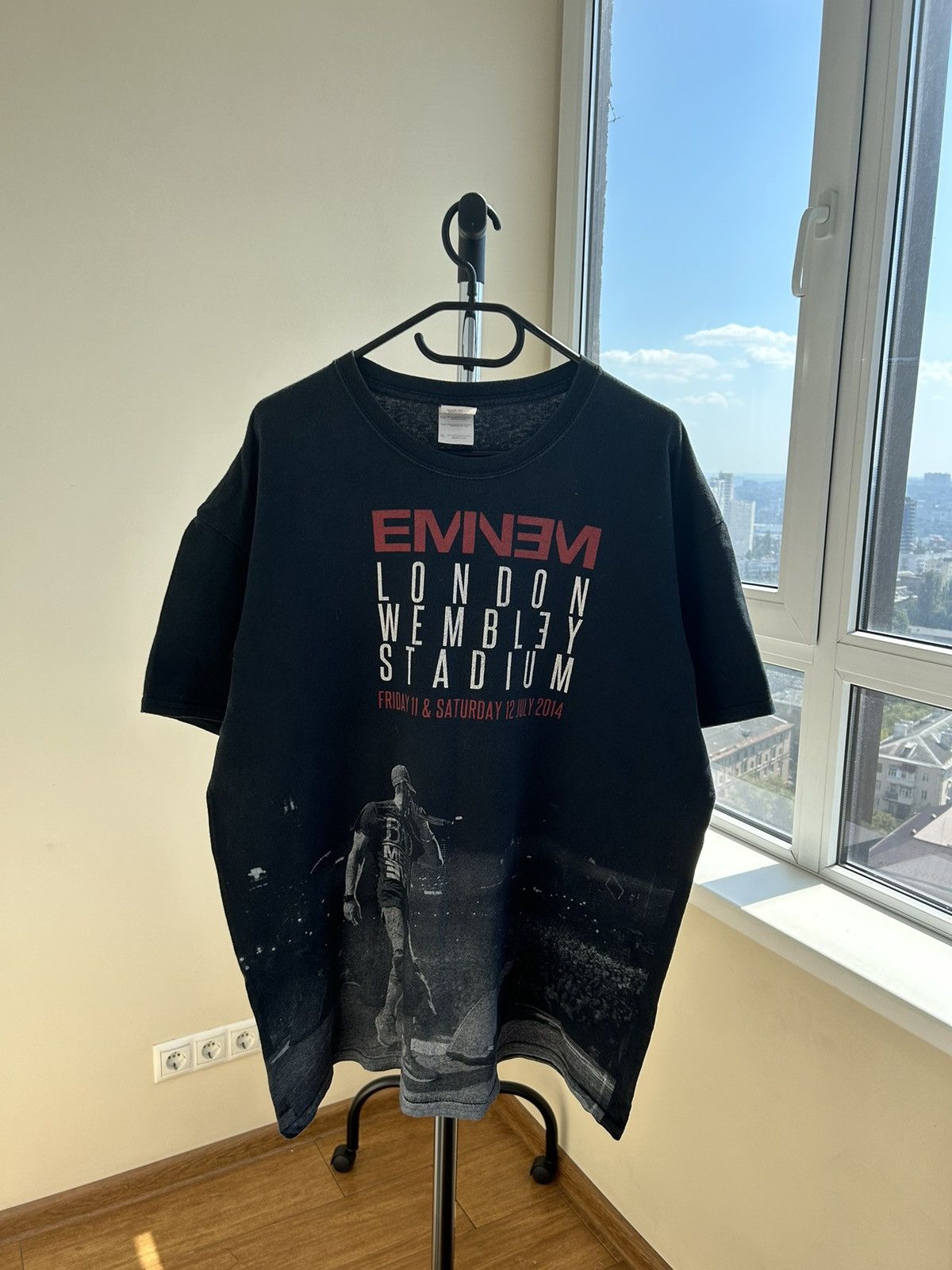 Band Tees Eminem Rap T-Shirt Vintage London Wembley Stadium Y2K HipHop ...
