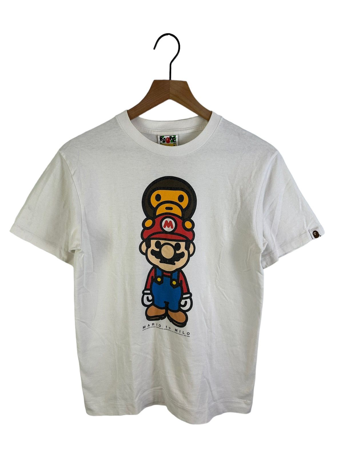 Bape Bape x Super Mario Milo Print T-Shirts | Grailed