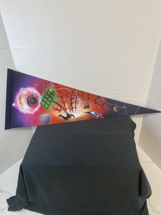 Travis Scott 2021 Astroworld Travis Scott Pennant Flag Tour Merch Eye ...