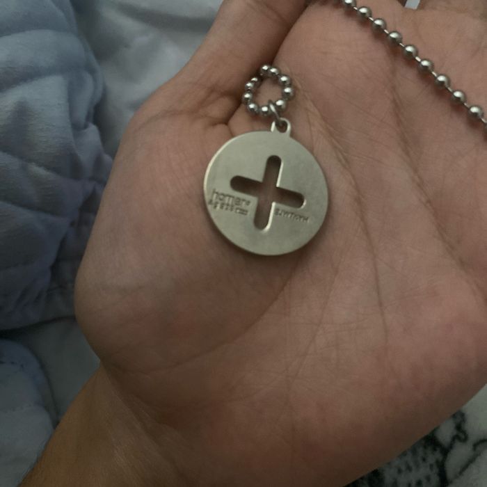 Homer Homer Cross Pendant and ball chain | Grailed