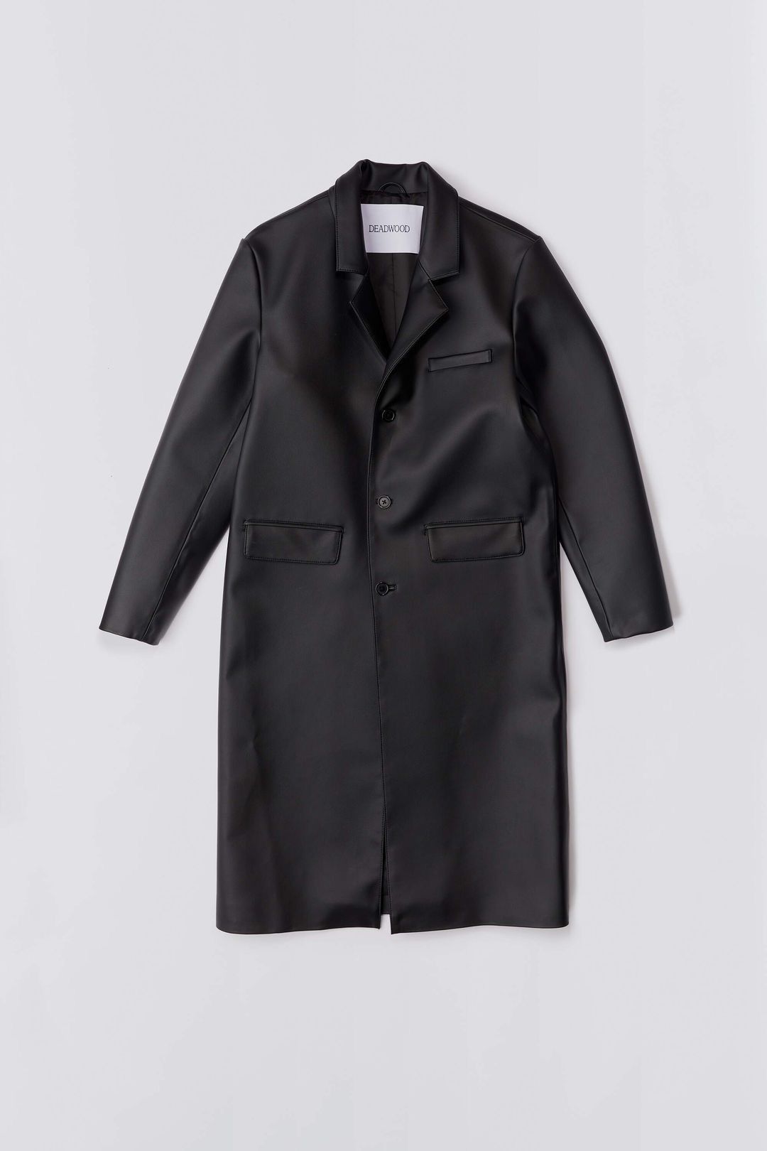 Deadwood !DS! FW23 Deadwood Vanian Cactus Black Leather Coat | Grailed
