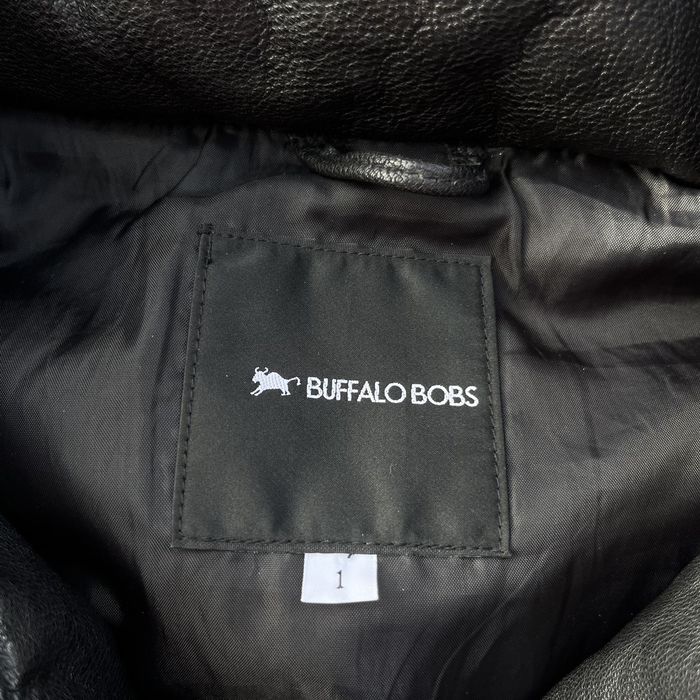 Buffalo Bobs Buffalo Bobs goat skin leather puffer jacket | Grailed