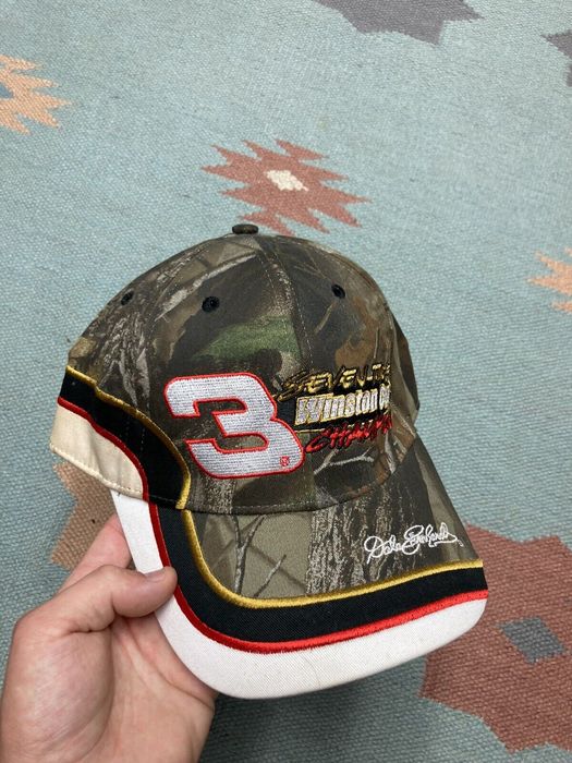 Vintage Vintage dale earnhardt camo hat realtree nascar Winston cup ...