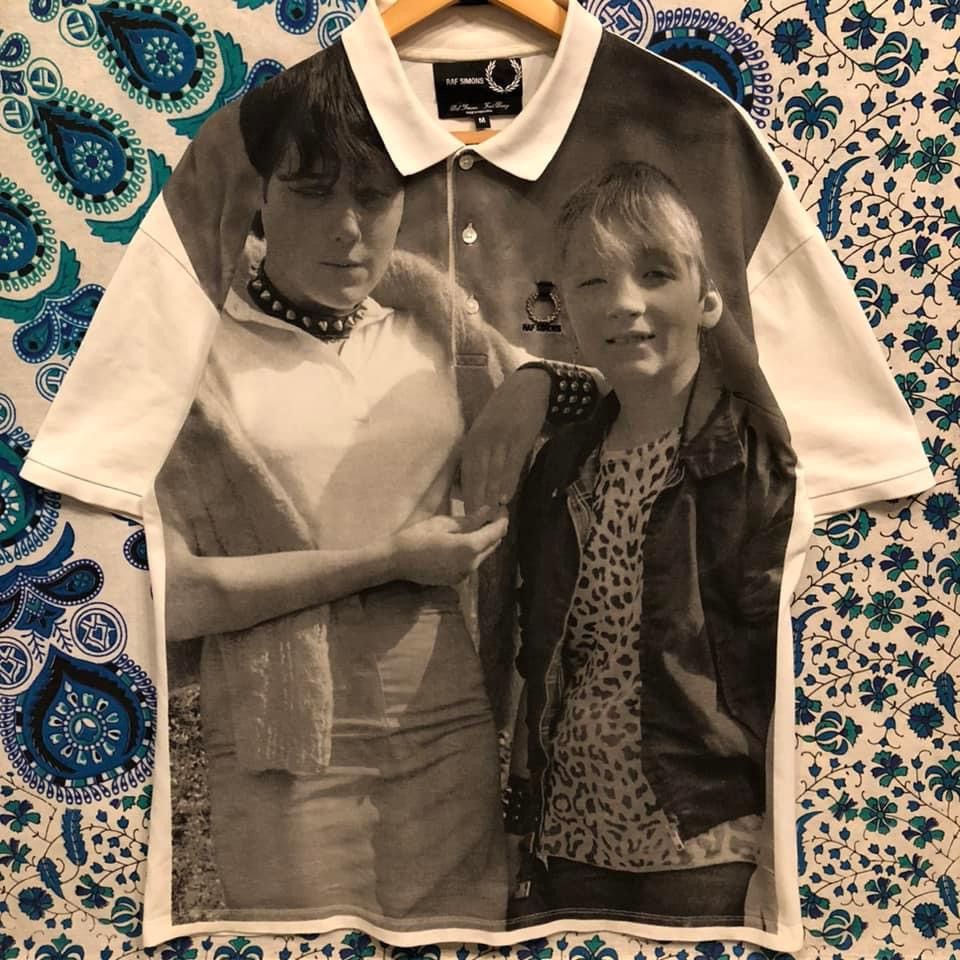 Raf Simons × Raf by Raf Simons Raf Simon x Fred Perry Oversize Print ...