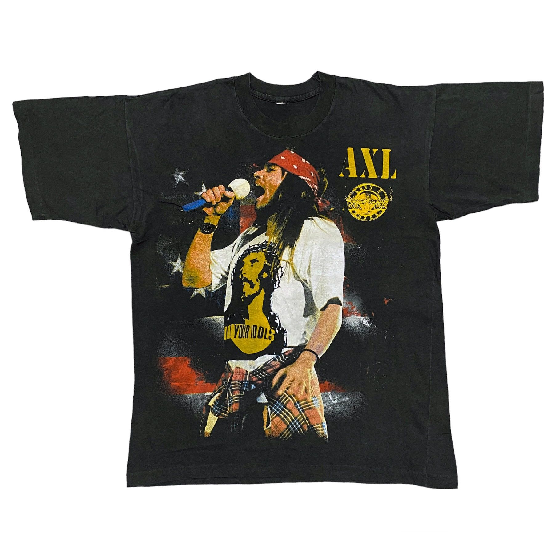 Band Tees × Guns N' Roses × Vintage Axl Rose Vintage Guns N Roses T ...