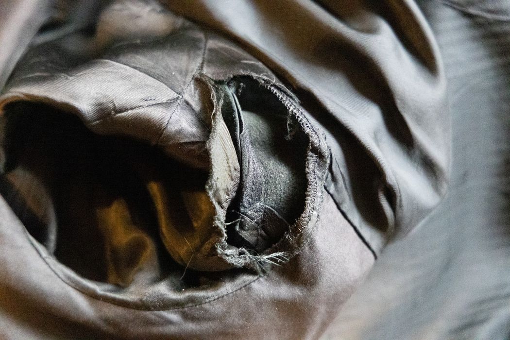 Rick Owens Rick Owens Intarsia Black Leather Jacket XXL | Grailed