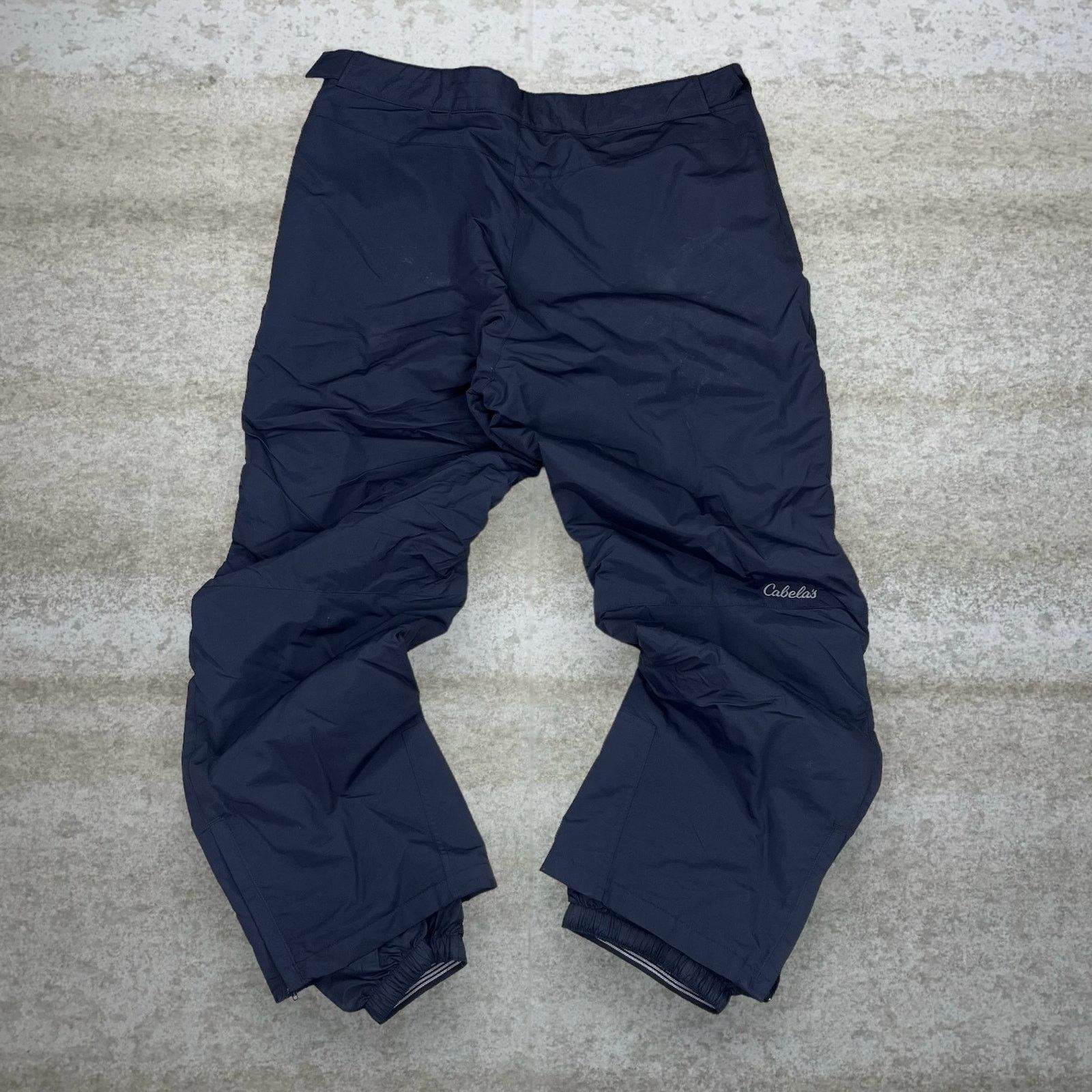 Vintage Cabelas Snow Pants Jet Black Baggy Fit | Grailed