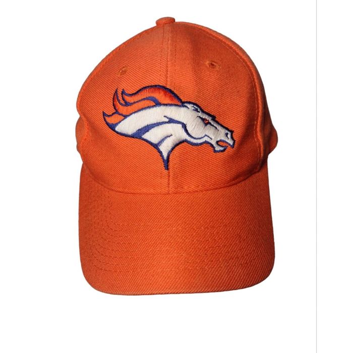 Vintage Vintage Denver Broncos Wool Blend Snapback Hat Cap Orange Tw ...