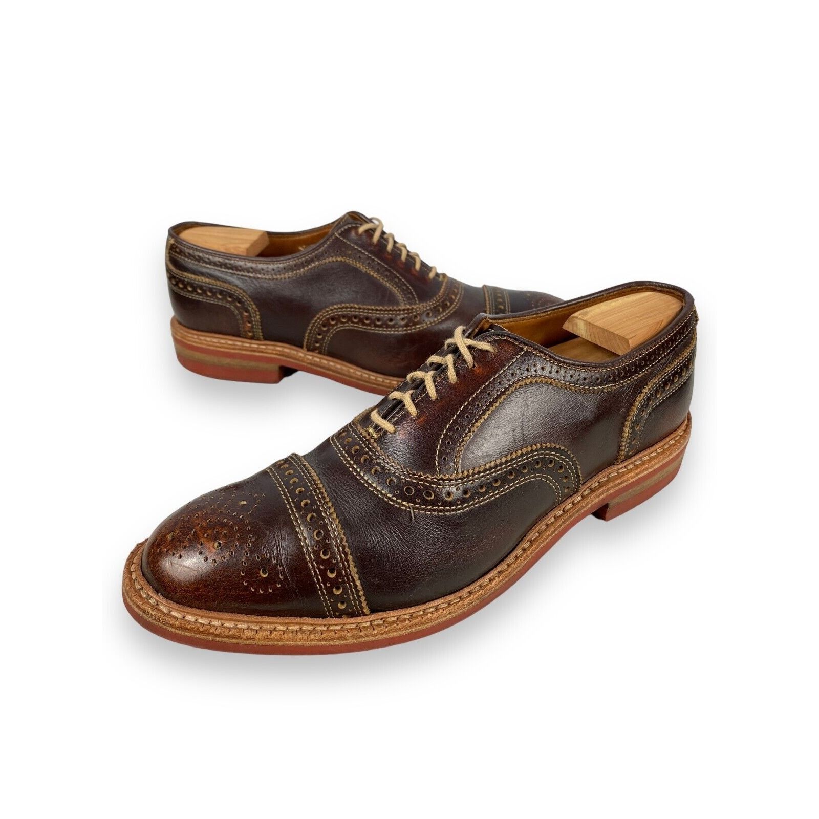 Allen Edmonds ALLEN EDMONDS Strandmok Cap-Toe Oxford Size 8.5 Leather ...