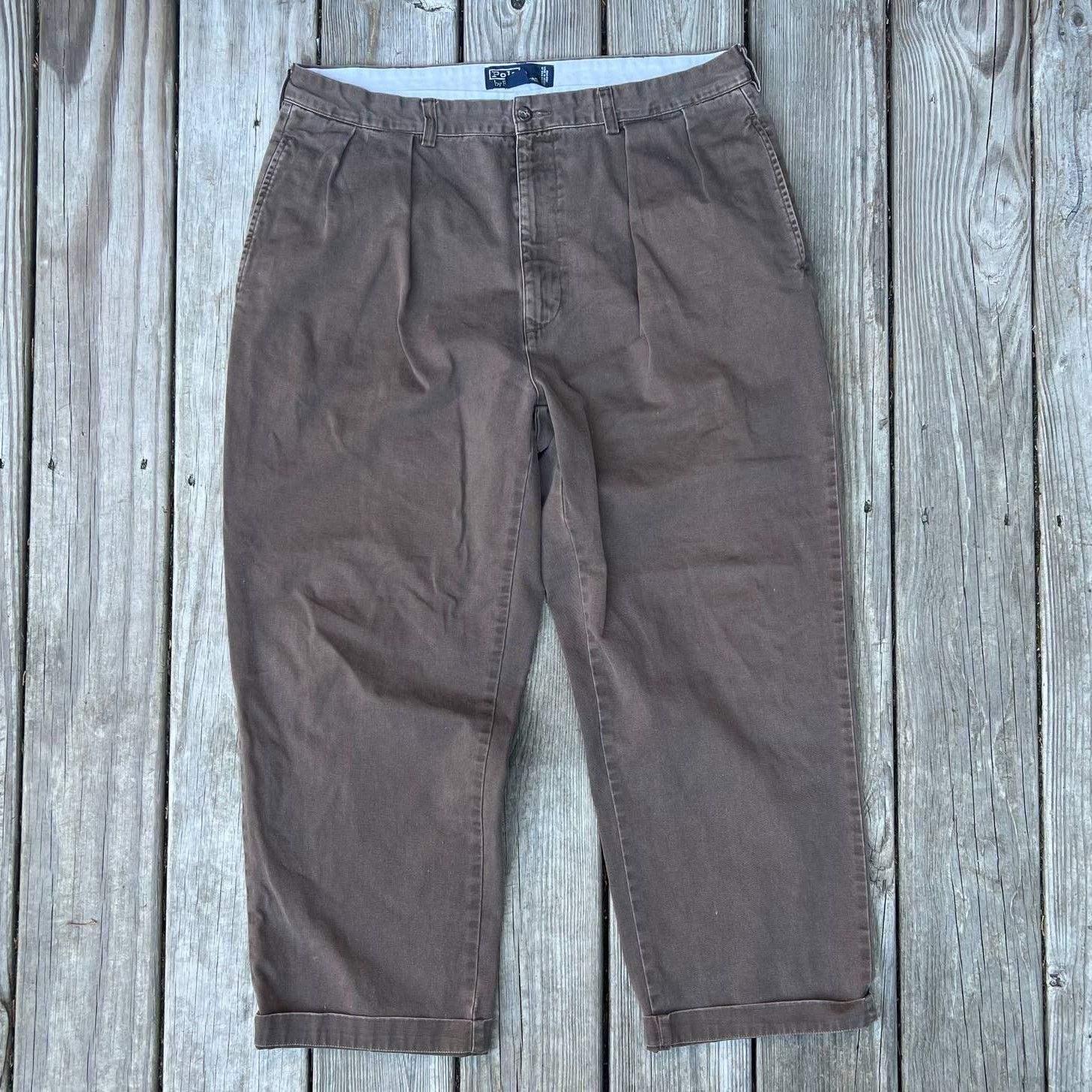 Polo Ralph Lauren × Streetwear × Vintage Vintage polo brown Andrew ...