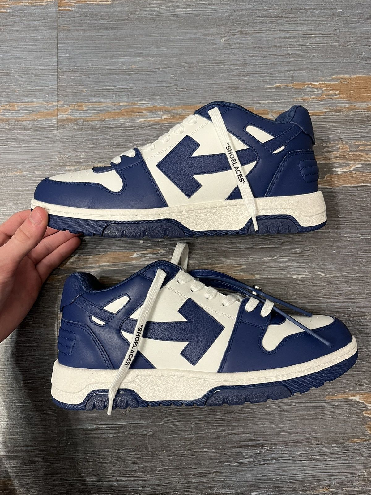 Off-White Off-White Out Of Office Dark Blue White | Grailed