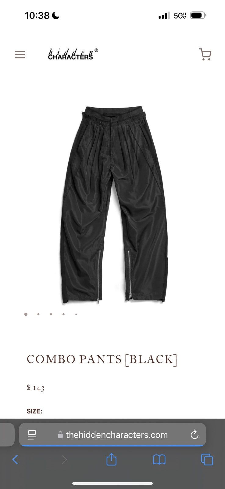 Hidden Characters Hidden Characters Combo Pant NEW | Grailed