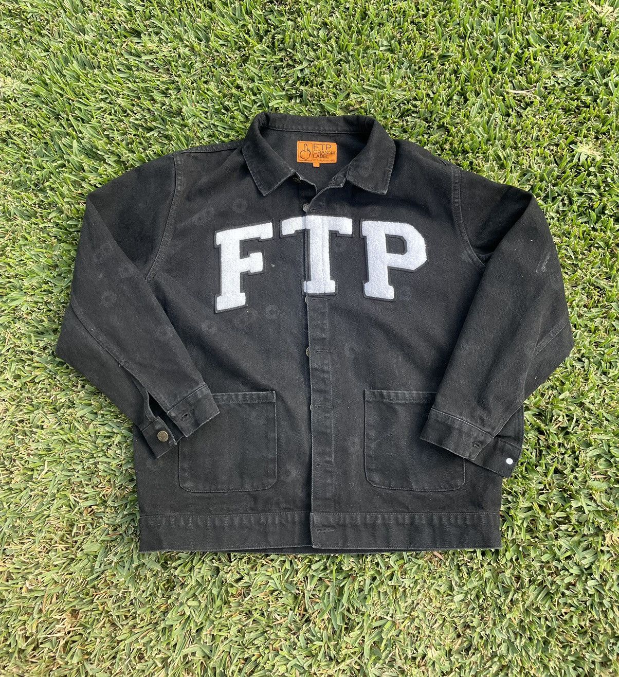 Fuck The Population FTP Bullet Hole Denim Jacket | Grailed