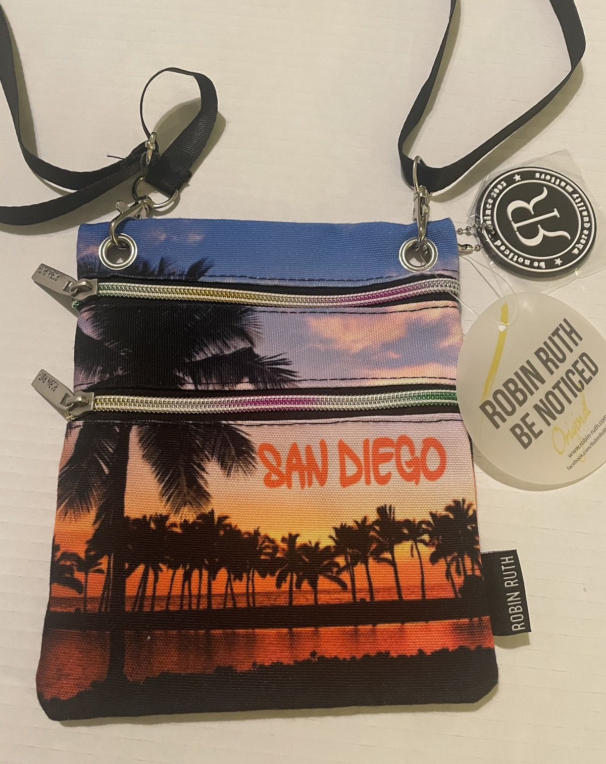Robin Ruth Robin Ruth Amanda Collection Crossbody Pouch “ San Diego ...
