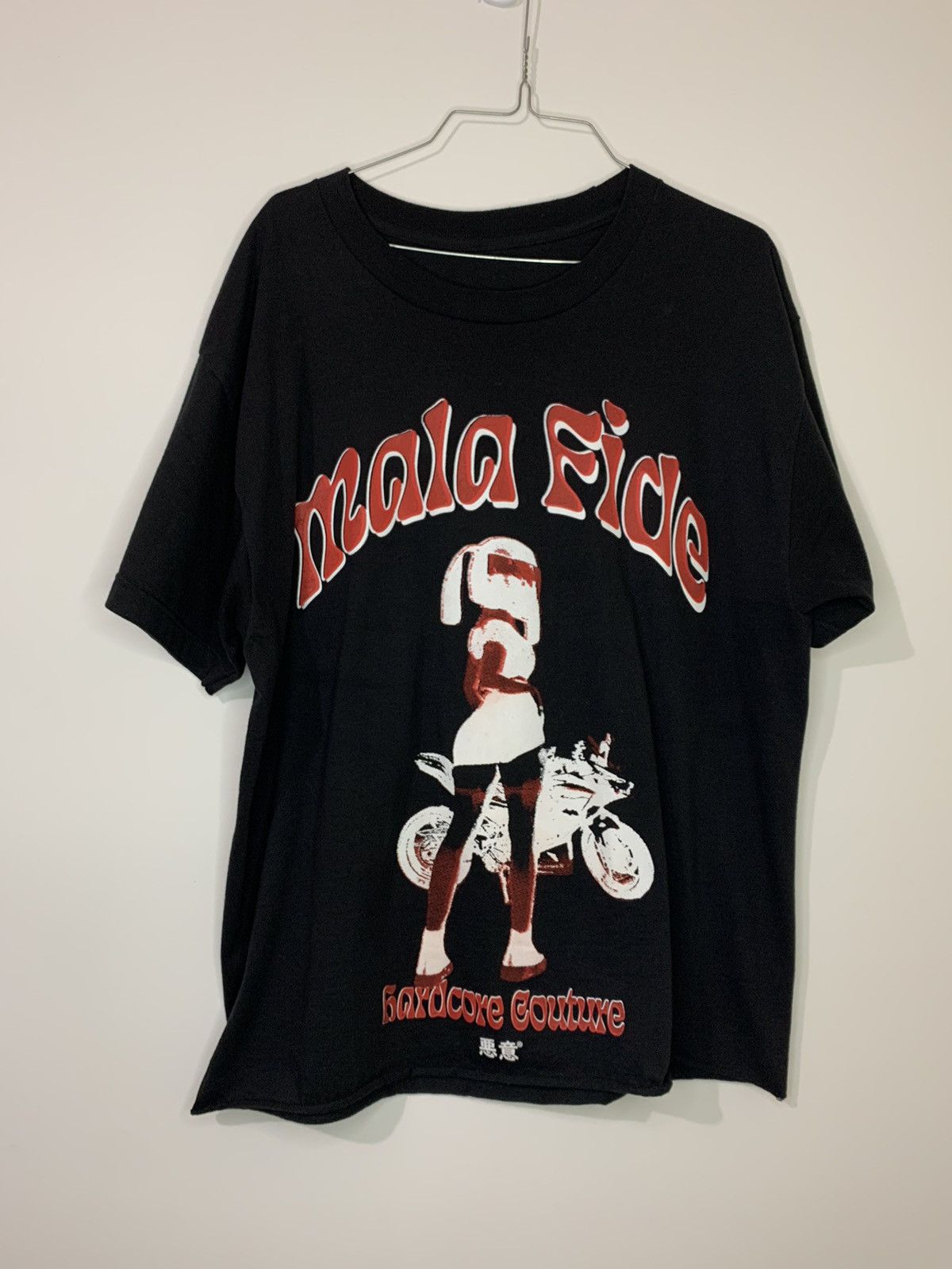 Custom MALA FIDE HARDCORE COUTURE TEE | Grailed