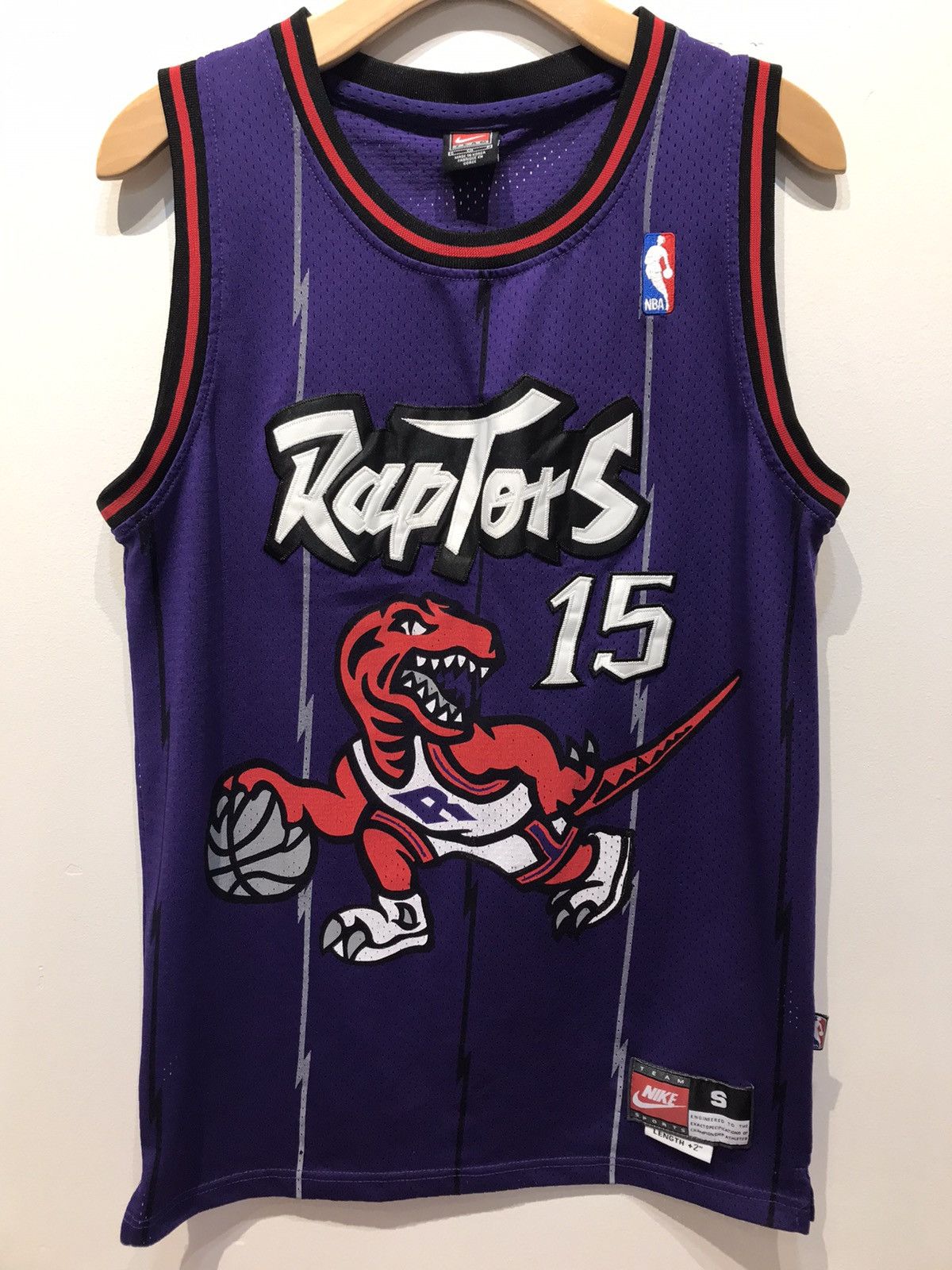 Nike 90s vintage retro Nike NBA raptors carter basketball jersey | Grailed