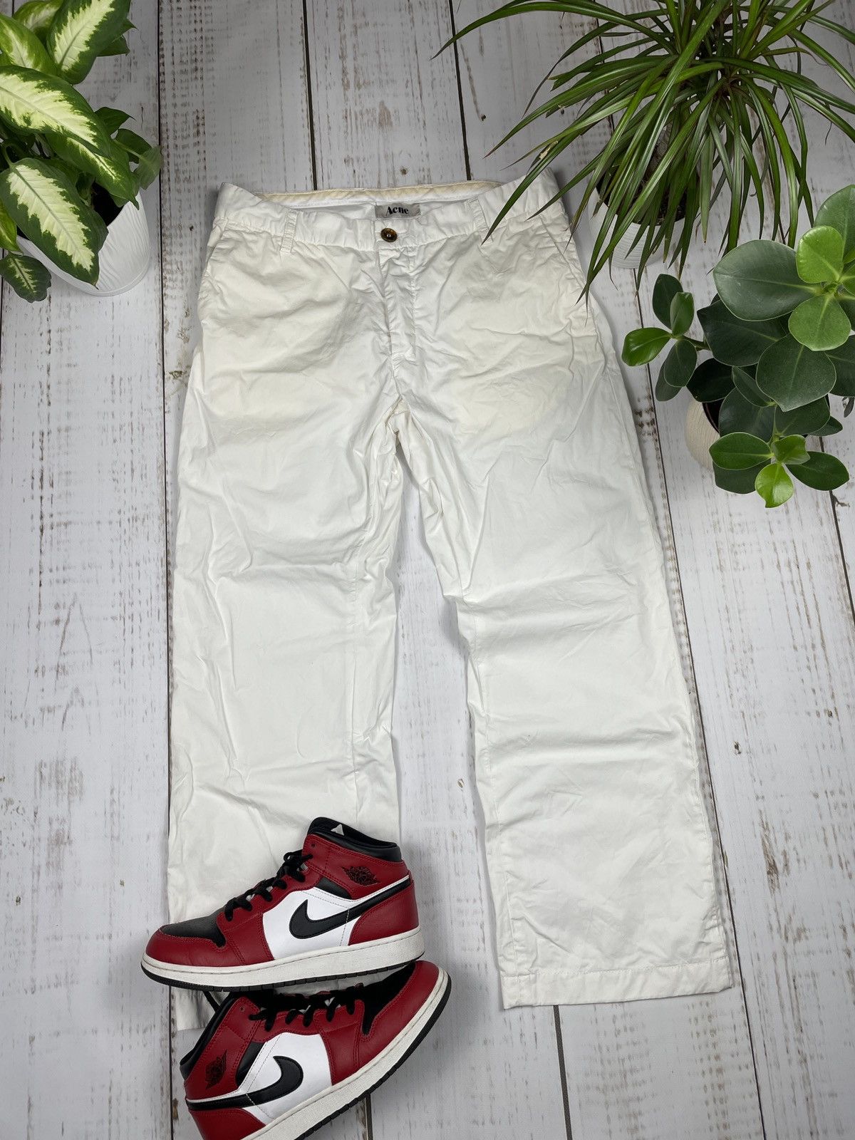 Acne Studios × Japanese Brand Acne Studios Baggy Pants Old Money Style ...