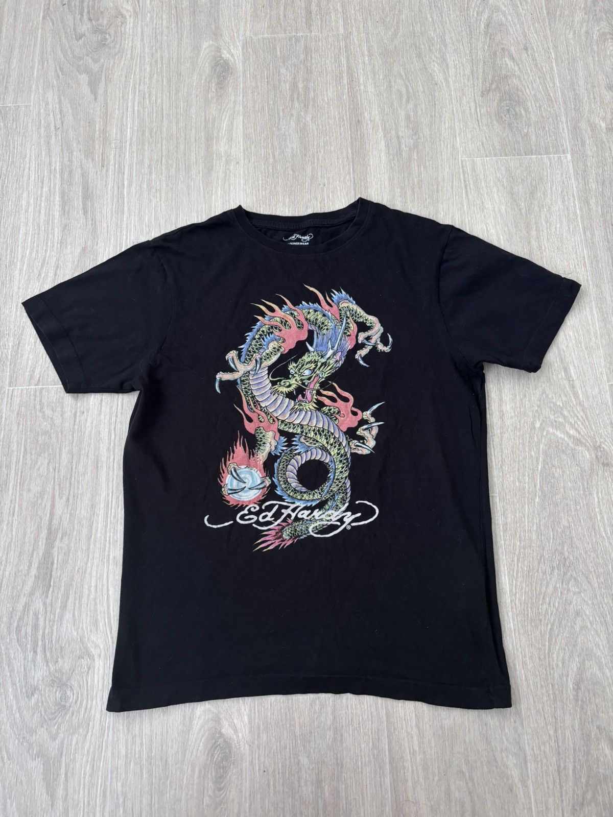 Ed Hardy × Japanese Brand × Streetwear Vintage Ed hardy japan t Shirt ...