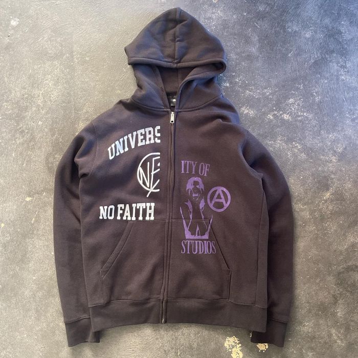 No Faith Studios ‘University of No Faith’ zip up hoodie | Grailed
