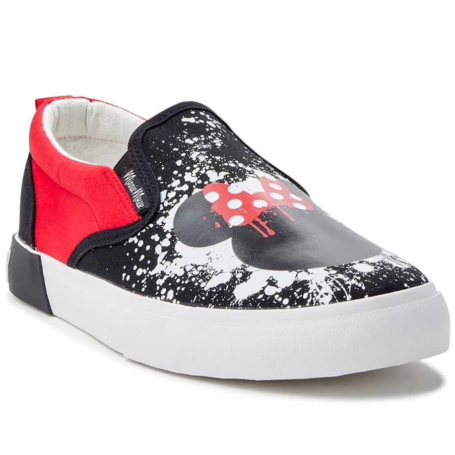 Disney Disney Minnie Mouse Twin Gore Slip-On Shoes Red/Black 9 | Grailed