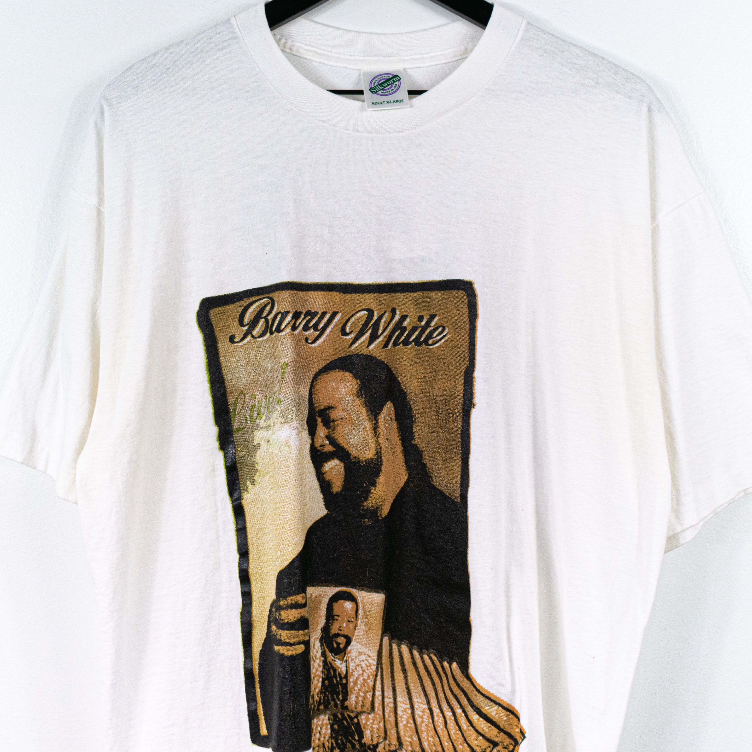 Band Tees × Rap Tees × Vintage Vintage 90s Barry White The Icon Is Love ...