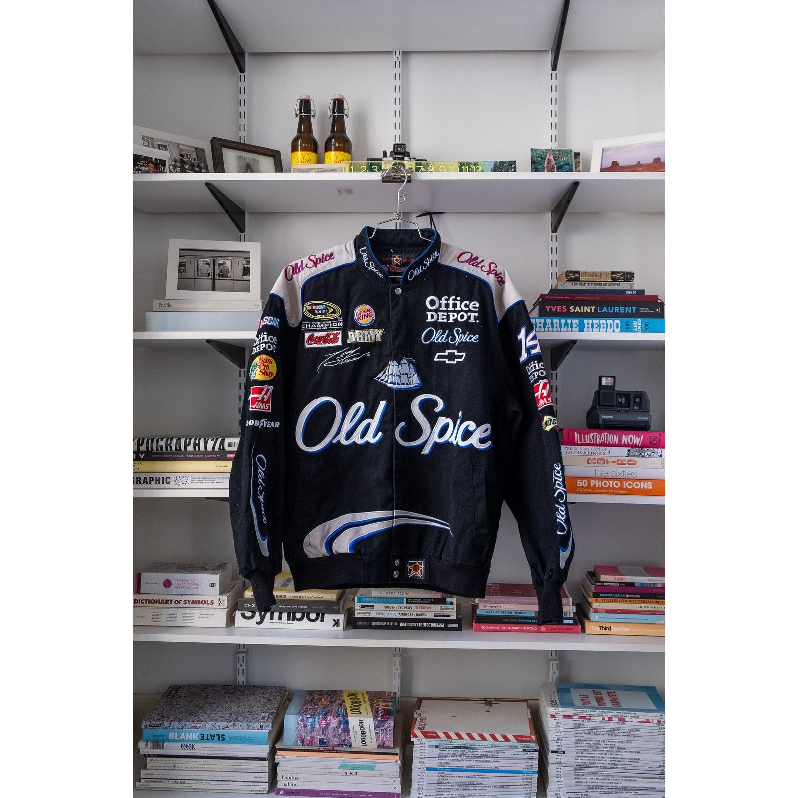 Racing × Vintage JH Design Nascar Tony Steward Old Spice Racing Jacket ...