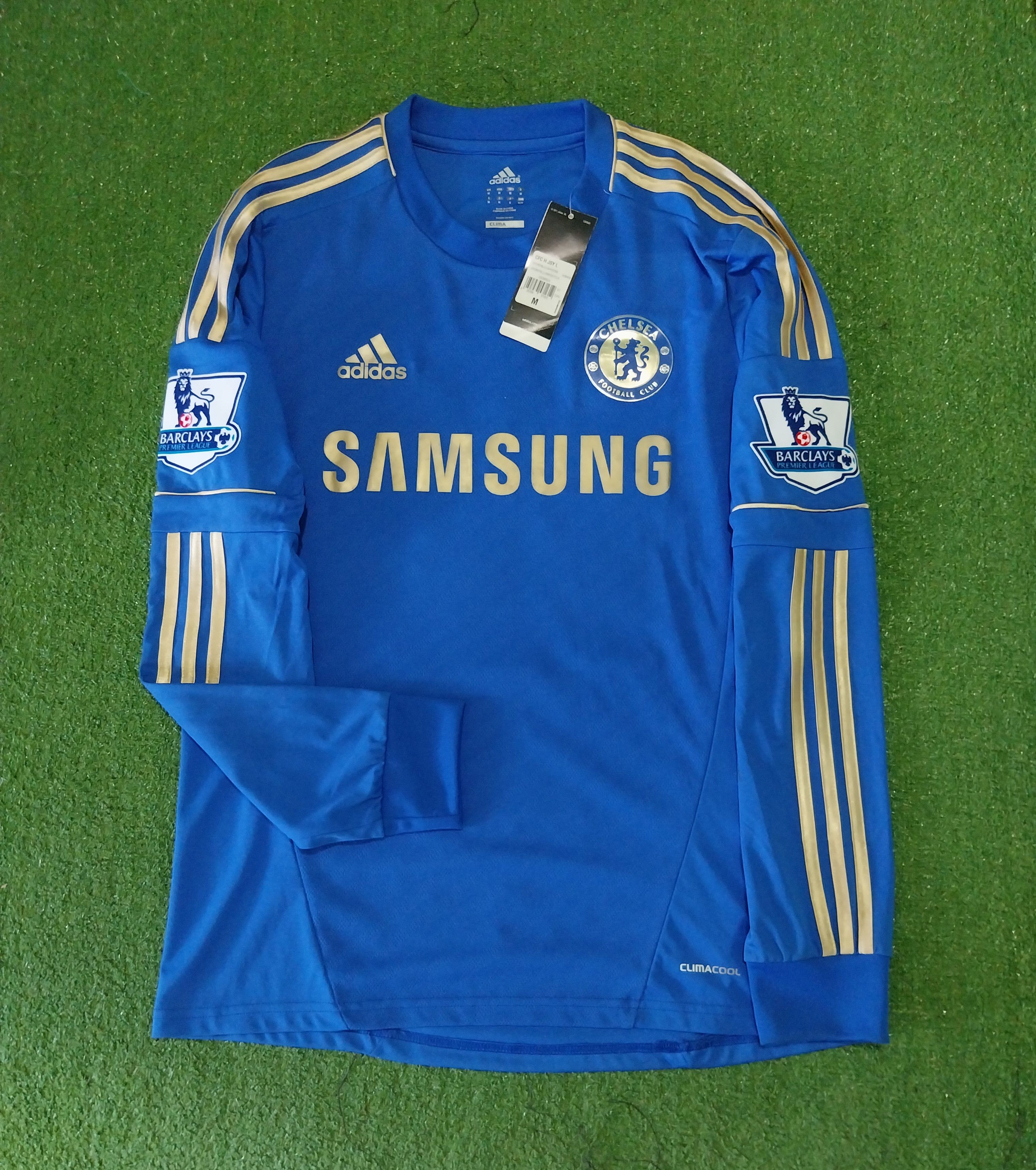 Adidas Chelsea home 2012/2013 hazard long sleeve jersey football | Grailed