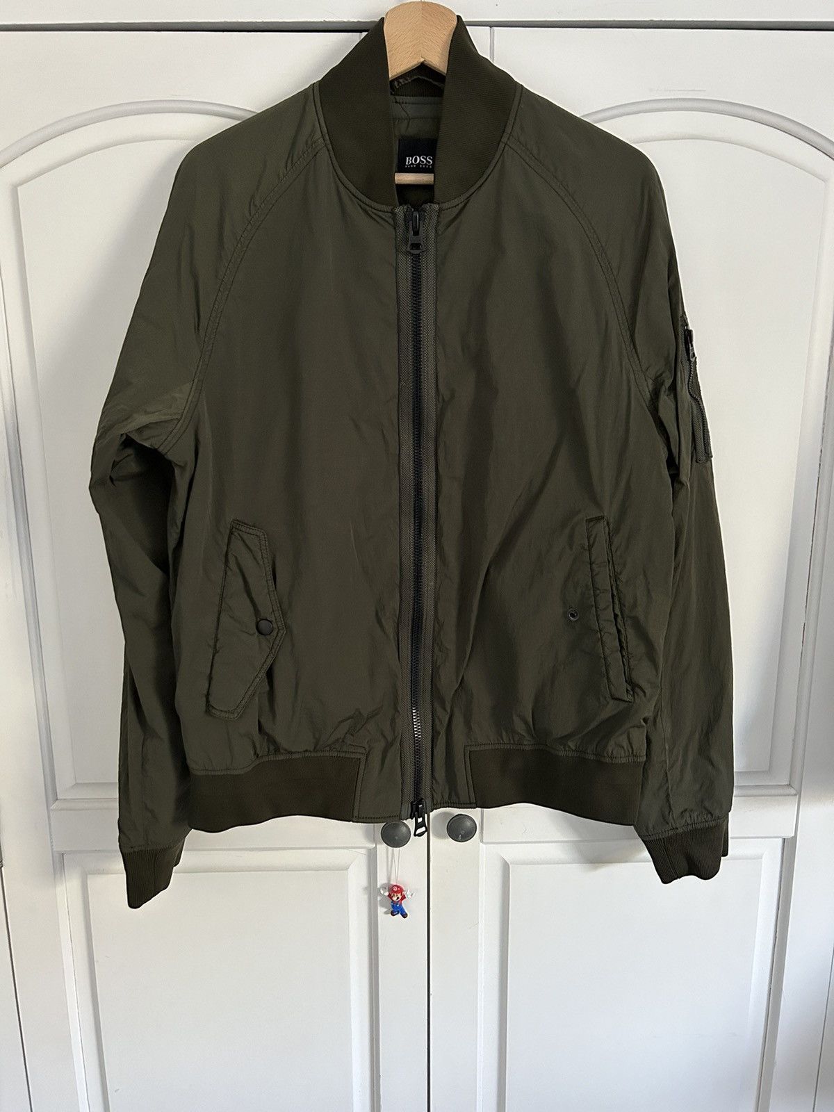 Hugo Boss Hugo Boss kaki bomber | Grailed