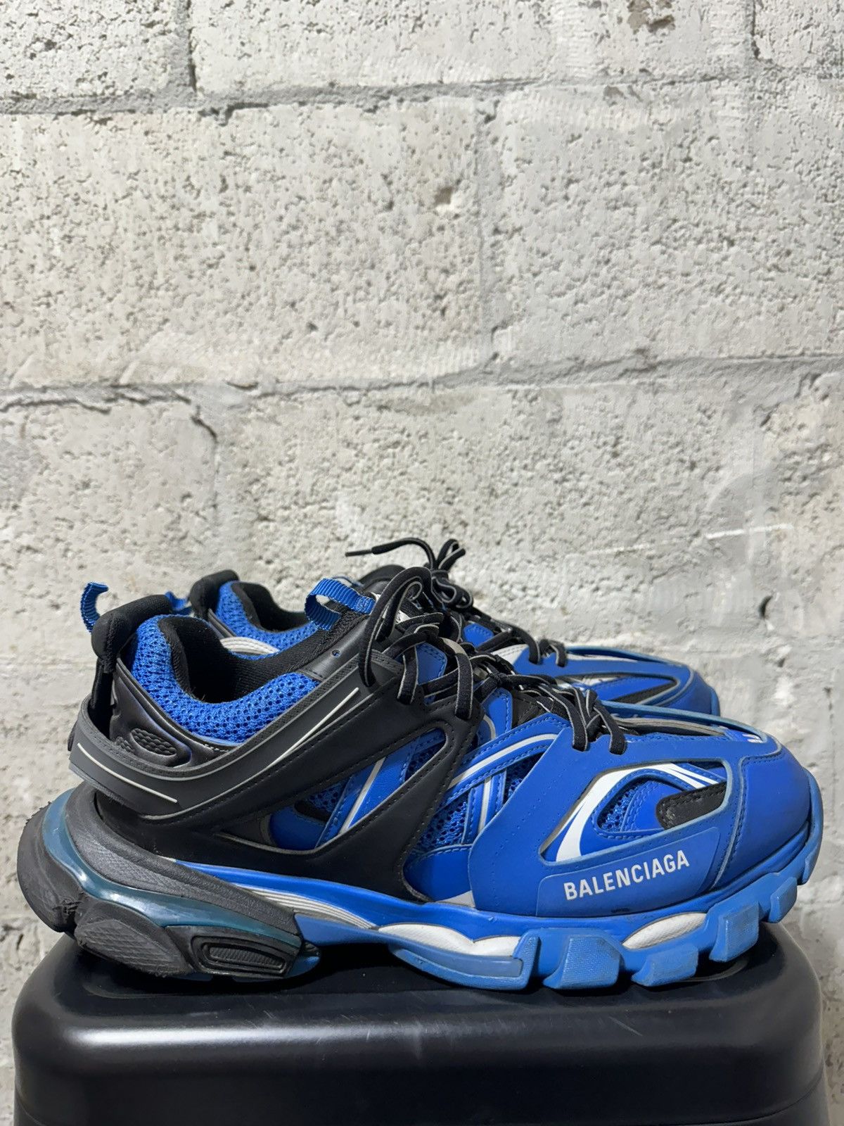 Balenciaga BALENCIAGA Track Runner Blue | Grailed