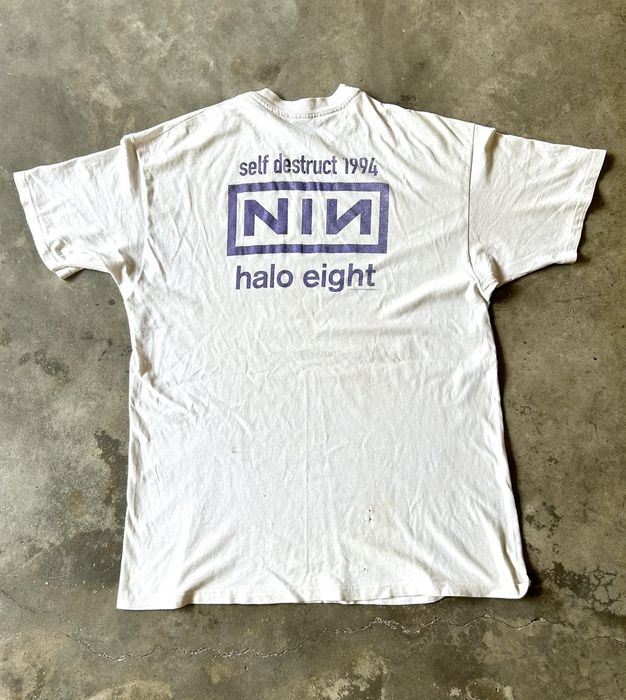 Vintage Vintage Nine Inch Nails Downward Spiral SelfDestruct Tour 94 ...