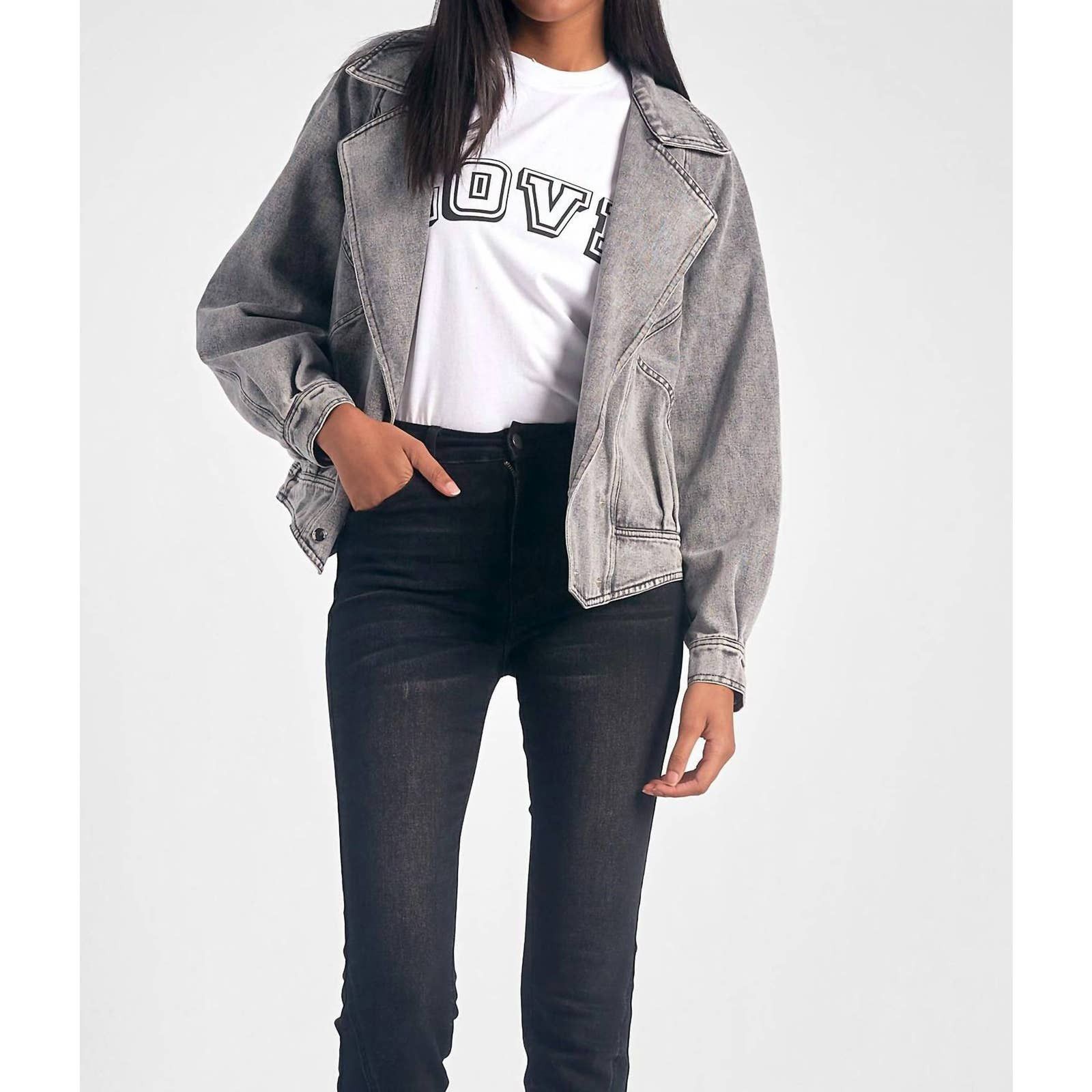 Elan Fall Jacket In Black Wash | Grailed